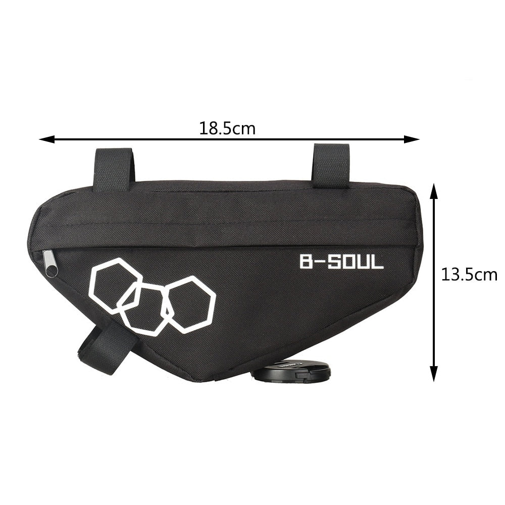 5 Colors Waterproof Triangle Cycling Bicycle Bags Front Tube Frame Ba ...