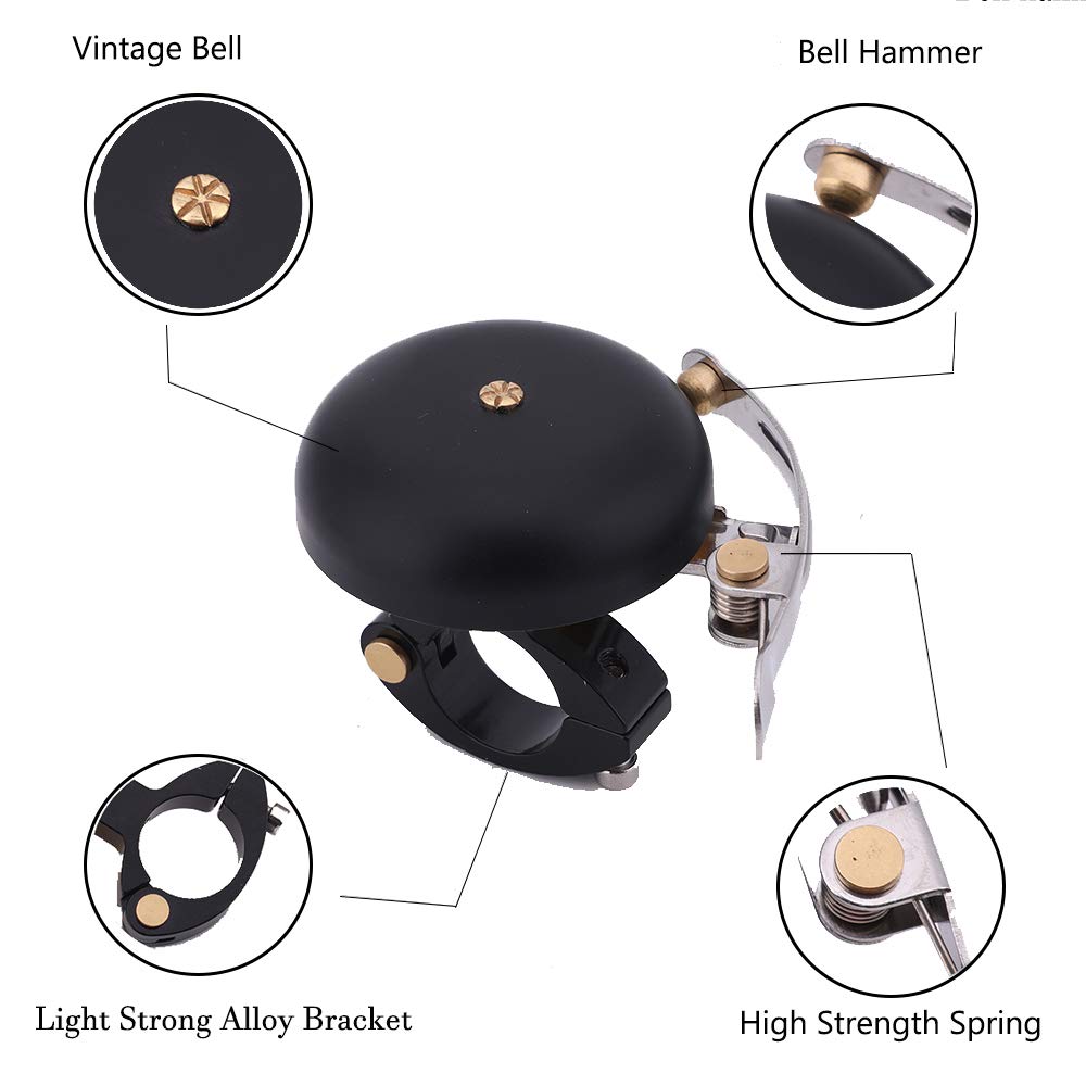 Bike Bell,Classic Brass Bicycle Ring Bell – cyclingsell